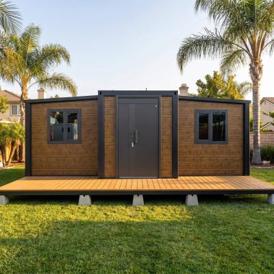 China 20ft Expandable Container House for Swiss Alpine Retreats - Secure Timber Edition for sale