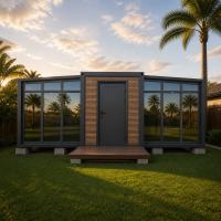 China 20ft Expandable Container House for New Zealand Off-Grid Cabins - Hybrid Security Design for sale