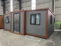 China 20ft Expandable Container House for Portugal Coastal Villas - Shaded Canopy Edition for sale