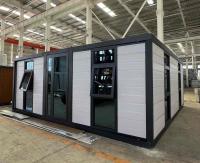 China 20ft Expandable Container House for Irish Granny Flats - Contemporary Cream Finish for sale