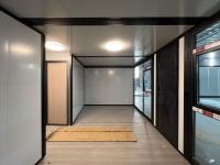 China 20ft Expandable Container House for German Eco-Studios - Hybrid Timber & Glass for sale