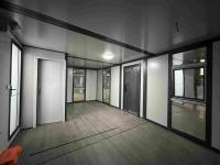 China 20ft Expandable Container House for Scottish Highland Retreats - Secure Charcoal Edition for sale