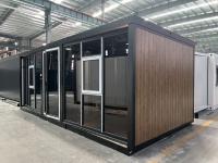 China 20ft Expandable Container House for Polish Garden Studios - Panoramic Wood-Grain for sale