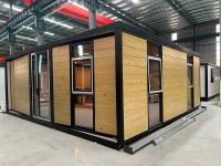 China 20ft Expandable Container House for European Eco-Resorts - Panoramic Light Wood for sale