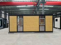 China 20ft Expandable Container House for European Eco-Resorts - Panoramic Light Wood for sale