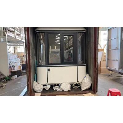 China Panoramic Space Capsule House Outdoor Tourism Module for sale