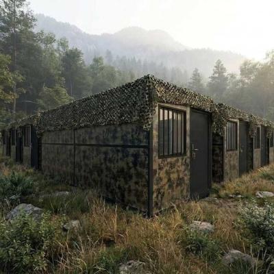 China Rapid Installation Folding Container House Emergency Relief Camp for sale