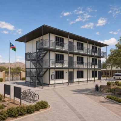 China Multi-Story Worker Camp Container House for Remote Industrial and Infrastructure Projects for sale