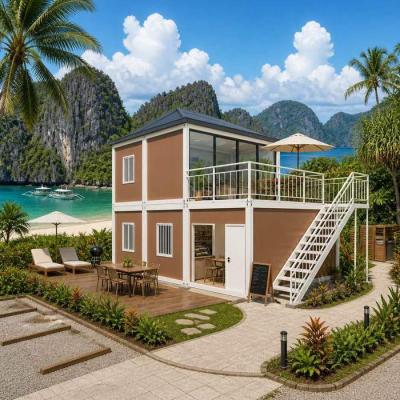 China Tropical Resort Container Villa for Coastal Hospitality and Island Tourism Projects for sale
