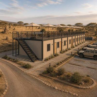 China Desert Worker Camp Container House for Remote Industrial and Infrastructure Projects for sale