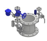 China 316L PN10 DN20 Continuous Feather Hydrolyer for sale