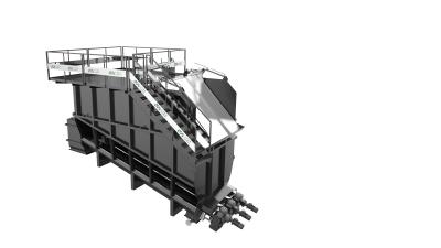 China ISO9001 Corrosion Proof 2*5.5kw Raw Meal Silo for sale