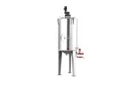 China Silver Anti Corrosion 2500L Oil Storage Tank for sale