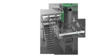 China Vertical 1000kg/H Q235B Hammer Mill Unit for sale