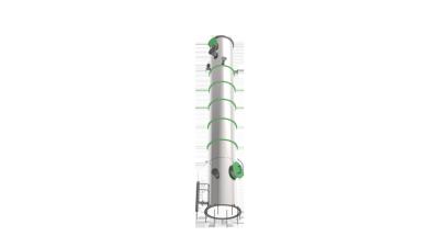 China Vertical 8800mm Length 2000kg Shell Tube Condenser for sale
