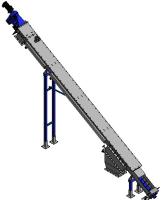 China 7500mm Length 2.2kw Tubular Screw Conveyor for sale