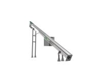 China 5200mm Length 1.5kw Inclined Screw Conveyor for sale