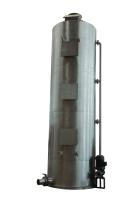 China 5000mm Height Acid Rain Scrubber , 3kw Gas Scrubbing Tower for sale