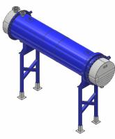China 3000kg 130sq Horizontal Shell And Tube Heat Exchanger for sale