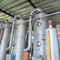 China ISO9001 Sliver Stainless Steel Gas Scrubbing Tower for sale