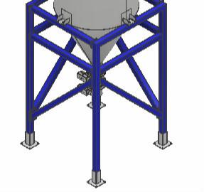 China 600mm Diameter SS Vertical Cyclone Separator for sale