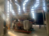 China Carbon Steel Chicken Waste Rendering Plant Unit For Slaughterhouse for sale