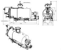China CE Shell Tube Condenser Stainless Steel And Carbon Steel for sale