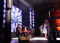 China Full Color Video Rental P4.8 Stage LED Screen Die - casting Aluminum for sale