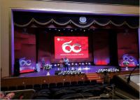 China Indoor P4 Background Seamless Stage LED Screen Carbon Fiber For DJ Concert for sale