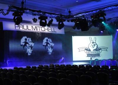 China Full Color Flexible P6 P5 P4 Indoor LED Video Curtain p6mm Display for sale