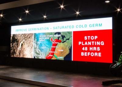 China Video Display Stage Background Led Display Big Screen 3mm 4mm Pixels for sale