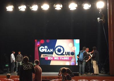 China Rental Led Video Curtain Wall Stage Led Screen AC110-220V MBI5124 for sale