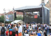 China P4.8 Outdoor Portable Stage Rental LED Display Screen Background for sale