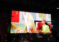 China Luxury 2mm Led Video Screens With Aluminium Cabinet , Indoor Led Display Rental for sale