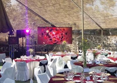China 10x6 Feet Portable HD LED Dsiplay Led Video Screen For Birthday Party Events for sale