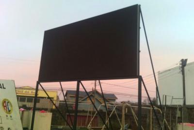 China SMD 10mm Outdoor Advertising LED Display , Commercial led wall panel Board for sale