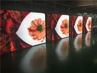 China High Rendering Indoor LED Video Wall , large electronic display boards rental for sale