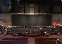 China Terrific Visual Effect Silent Stage Backdrop Video Wall Led Church Screen for sale