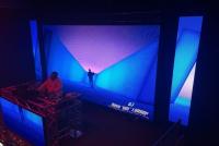 China Nightclub Stage Background DJ LED Display Booth Led Advertising Display For Party for sale