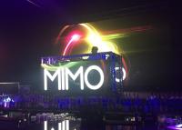 China Nightclub Stage Background DJ LED Display Booth Led Advertising Display For Party for sale