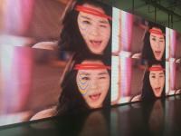 China 500 mm* 500 mm curtain stage background led display / outdoor screen panels for sale