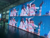 China Brushed Aluminum P4.81 Indoor LED Video Wall advertising , led video display panels for sale