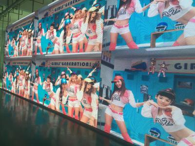 China P4.81 advertising led panel outdoor , giant Video LED display panels for sale