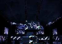 China P3.9mm HD Audio Visual Led Video Wall Panel , Slim indoor advertising led display Rental for sale