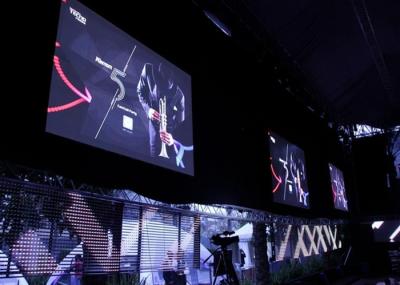China P3.9mm HD Audio Visual Led Video Wall Panel , Slim indoor advertising led display Rental for sale