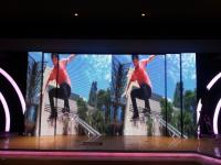 China Super Slim 500x1000mm LED Video Panel Programming Advertising Videowall Great Flatness Screen for sale