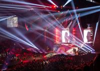 China P3.91 Rental Rgb Flexible Indoor Led Video Wall For Exhibition , Energy Saving for sale