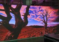 China Clear Replacement Indoor Rental Led Display Advertising / Led Tv Background Wall for sale