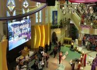 China SMD Full Color Church LED Screen With Portable Video , High Resolution LED Curtain Display for sale
