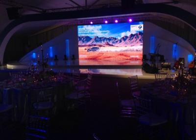 China P4.81mm HD Outdoor LED Video Wall For DJ / Festive , LED Flexible Display Rental for sale
